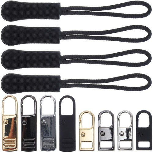 12 Pcs Universal Zipper Repair Kit Backpack Pulls Replacement Tab | eBay UK