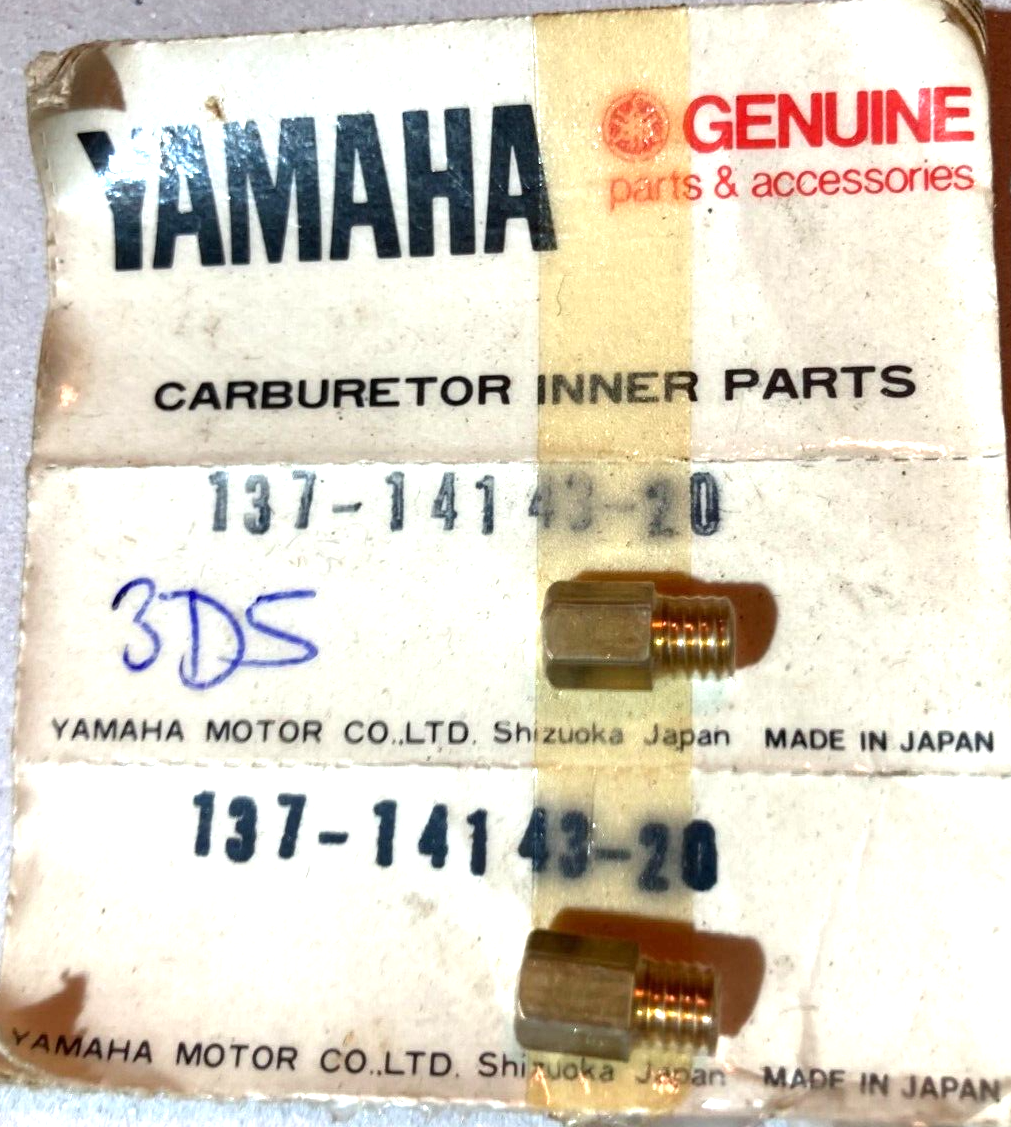 2 Carburettor Main Nozzles Yamaha Dt 80 LC Ty 125 Rd 350 D5 DS7 137 ...