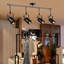 Vintage Industrial Ceiling Lamp 4 Lights Edison Track Lighting ...