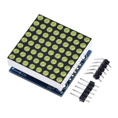 8x8 GREEN dot matrix 8*8 led display MAX7219 module for Arduino DIY ...