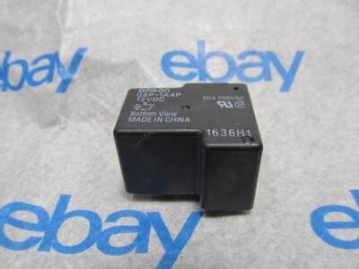 1) G8P-1A4P-DC12 Omron Relay SPST NO 30A 250VAC 12VDC Coil Sealed G8P ...