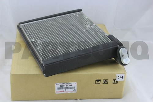 885010K091 Genuine Toyota EVAPORATOR SUB-ASSY, COOLER, NO.1 88501-0K091 ...