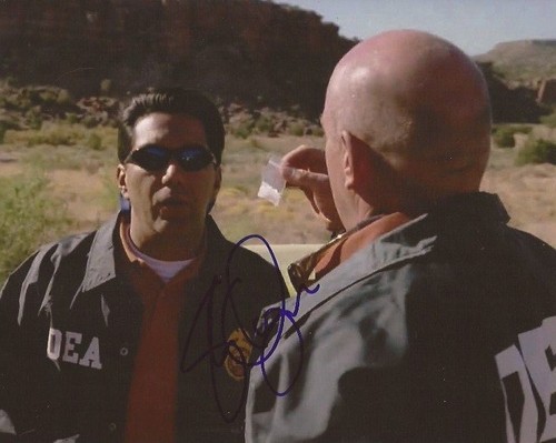 Steven Michael Quezada signed Breaking Bad 8x10 photo DEA Steven Gomez ...