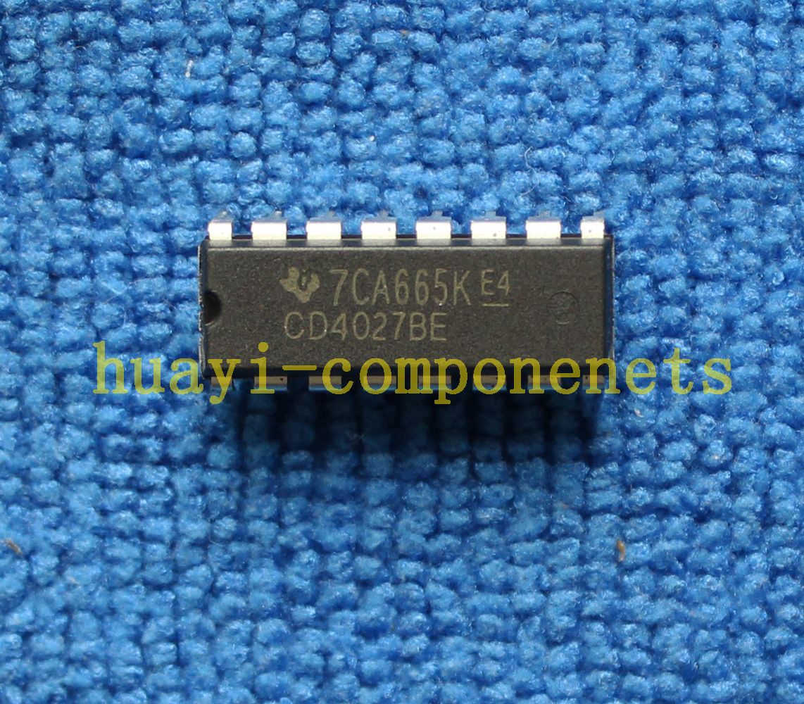 10pcs CD4027BE CD4027 IC DUAL JK MASTR-SLV F-F DIP-16 | eBay