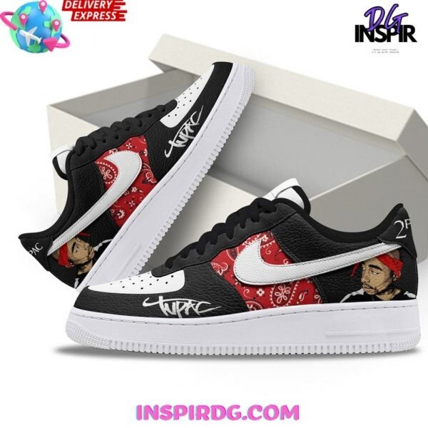 Tupac Shakur Air Force 1 Shoes 2pac Men Women Sneaker | eBay