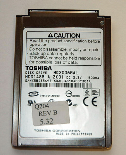 Toshiba (MK2004GAL) for sale online | eBay