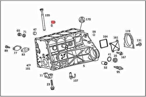 Genuine MERCEDES Clamping sleeve 6019920325 | eBay