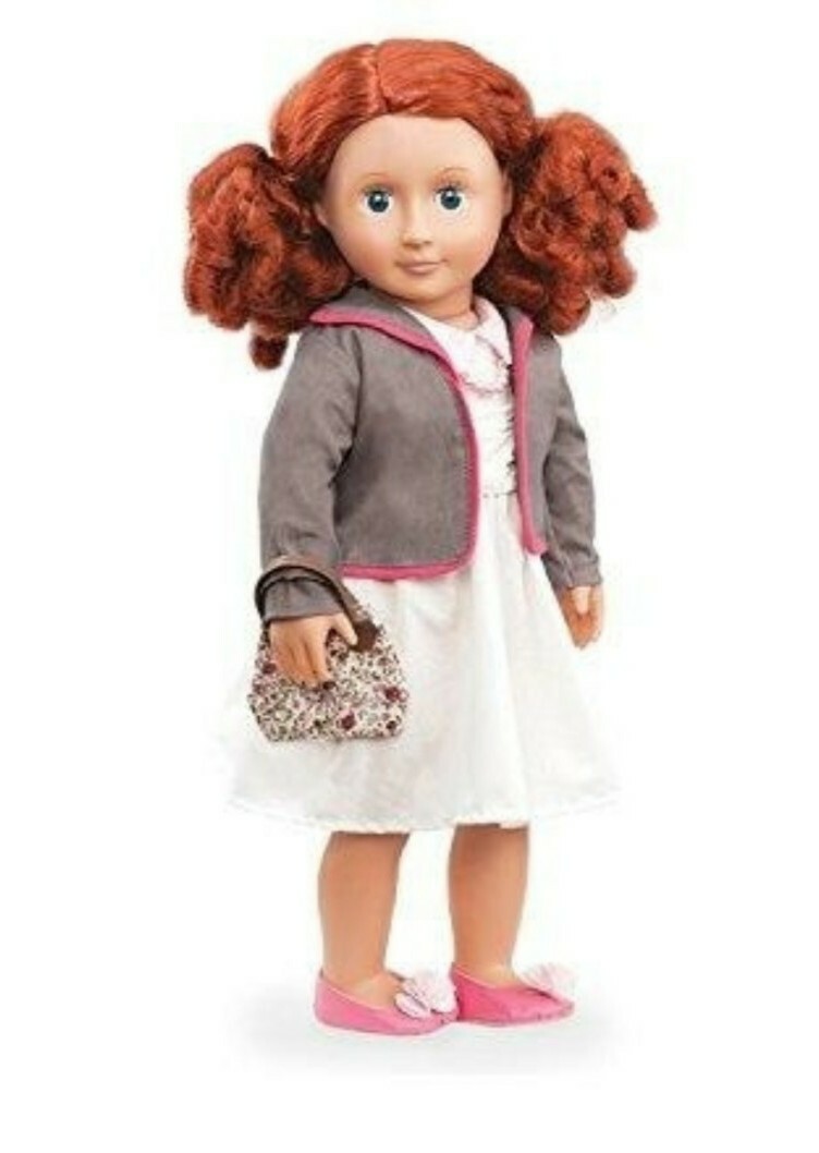 New Our Generation 18" Doll Deluxe Outfit SUGAR COATED Jacket Dress ...