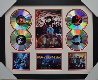 POWDERFINGER 4CD SIGNED FRAMED MEMORABILIA LIMITED EDITION | eBay Australia