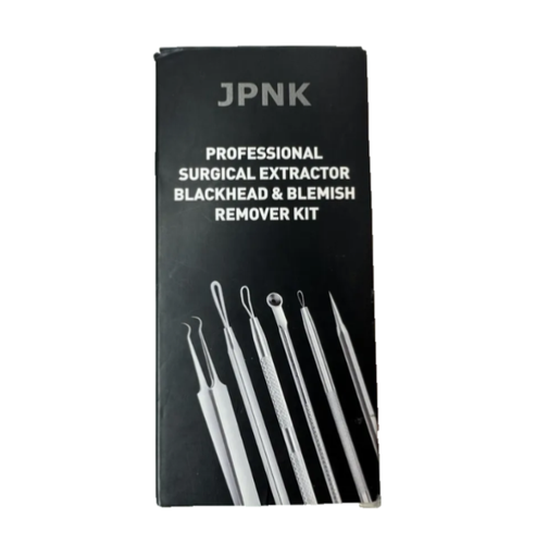 6 Professional Surgical Extractor Blackhead Kit Blemish Remover Acne ...