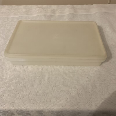 Vintage Tupperware Rectangular Deli Meat/Bacon Storage | eBay