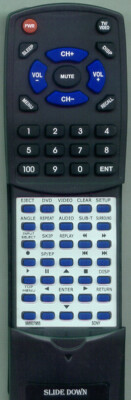 Replacement Remote for Sony SLV-D370P, SLV-D271P, SLV-D261P, SLV-D360P ...