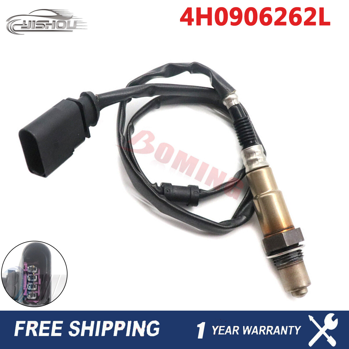 Oxygen Sensor Downstream 4H0906262L For Audi S6 S7 S8 A8 RS7 VW CC ...