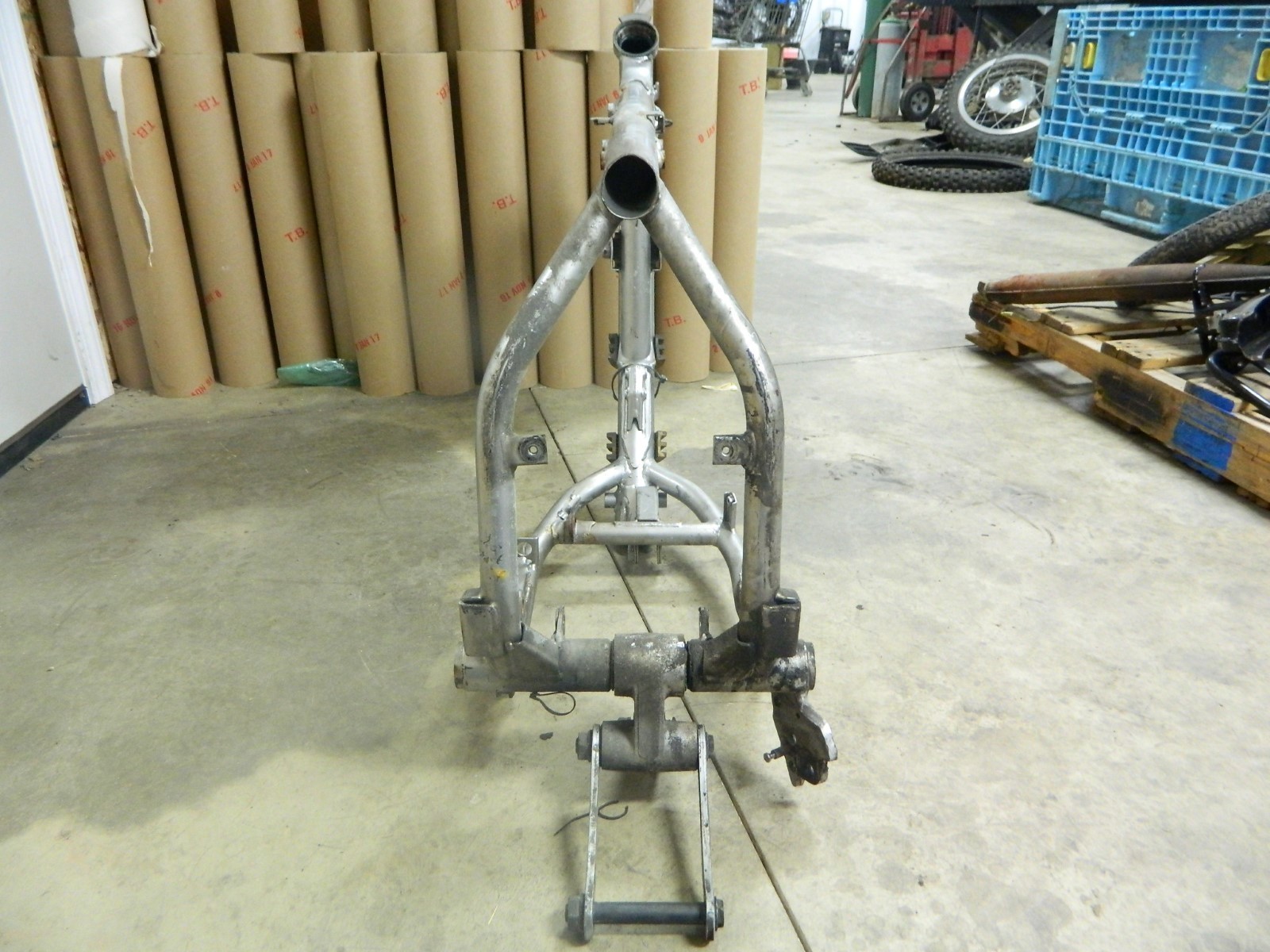 08 Kawasaki KL KLR 650 KL650 E KLR650 frame chassis | eBay