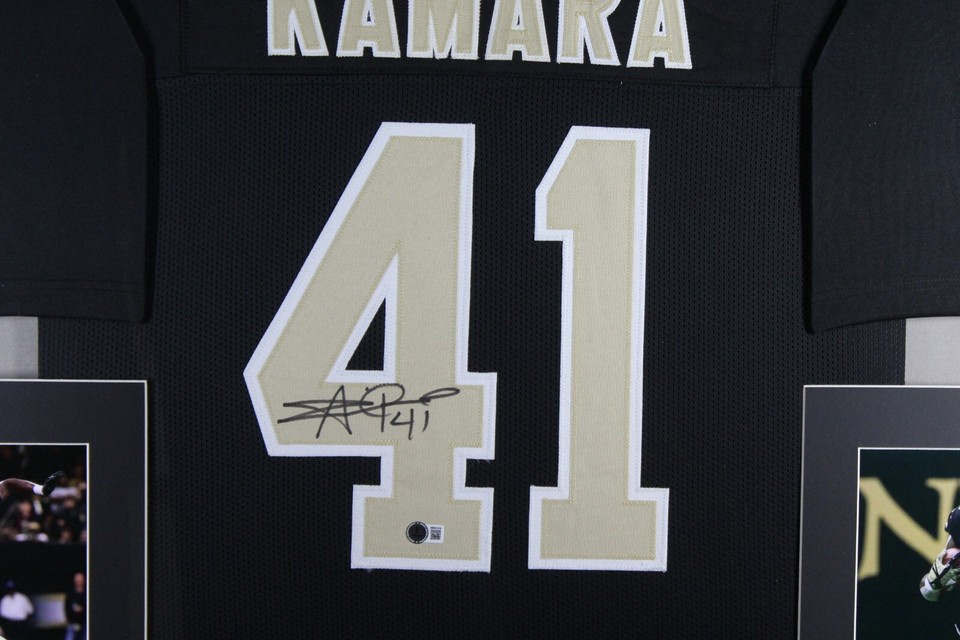 ALVIN KAMARA Signed/Autographed Custom Jersey in 35x43 Frame - Beckett ...