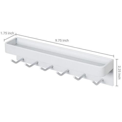 Metal Key Rack for Wall Entryway with Mail Holder and Catchall ...