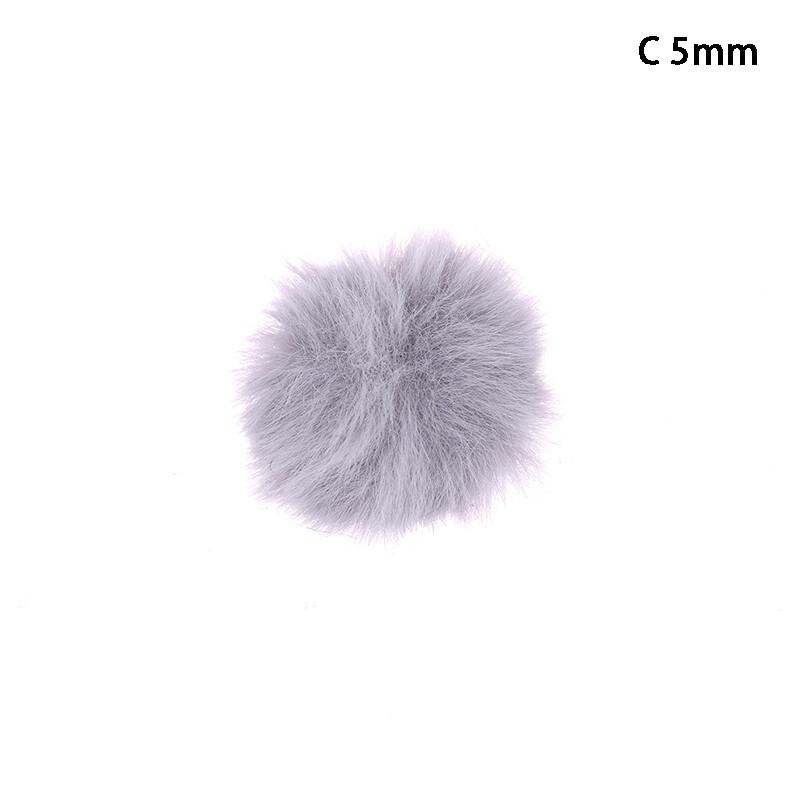 Universal Furry Microphone Wind Protector Mini Mic Windscreen ...