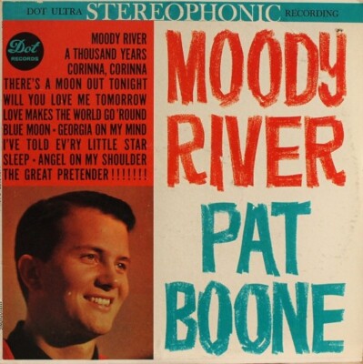 Pat Boone- Moody River Folk Country Oldies Pop 1961 DLP-25384 Vinyl 12 ...