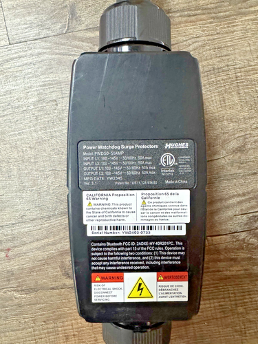 Hughes Autoformer Spike Power Watch Dog Portable BT 50 Amp Surge ...