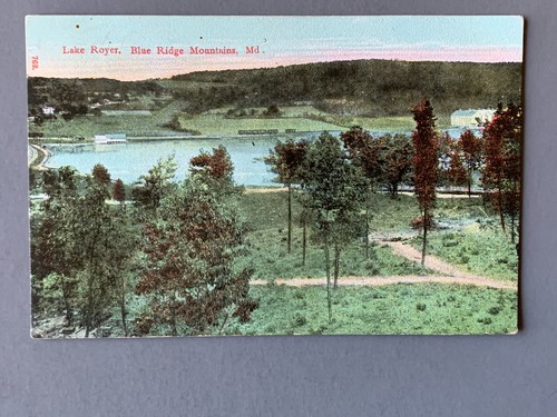 Lake Royer Blue Ridge Mountains MD Litho Postcard A3028081004 | eBay