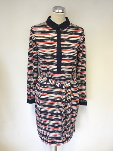 jaeger stripe shirt dress - Gem