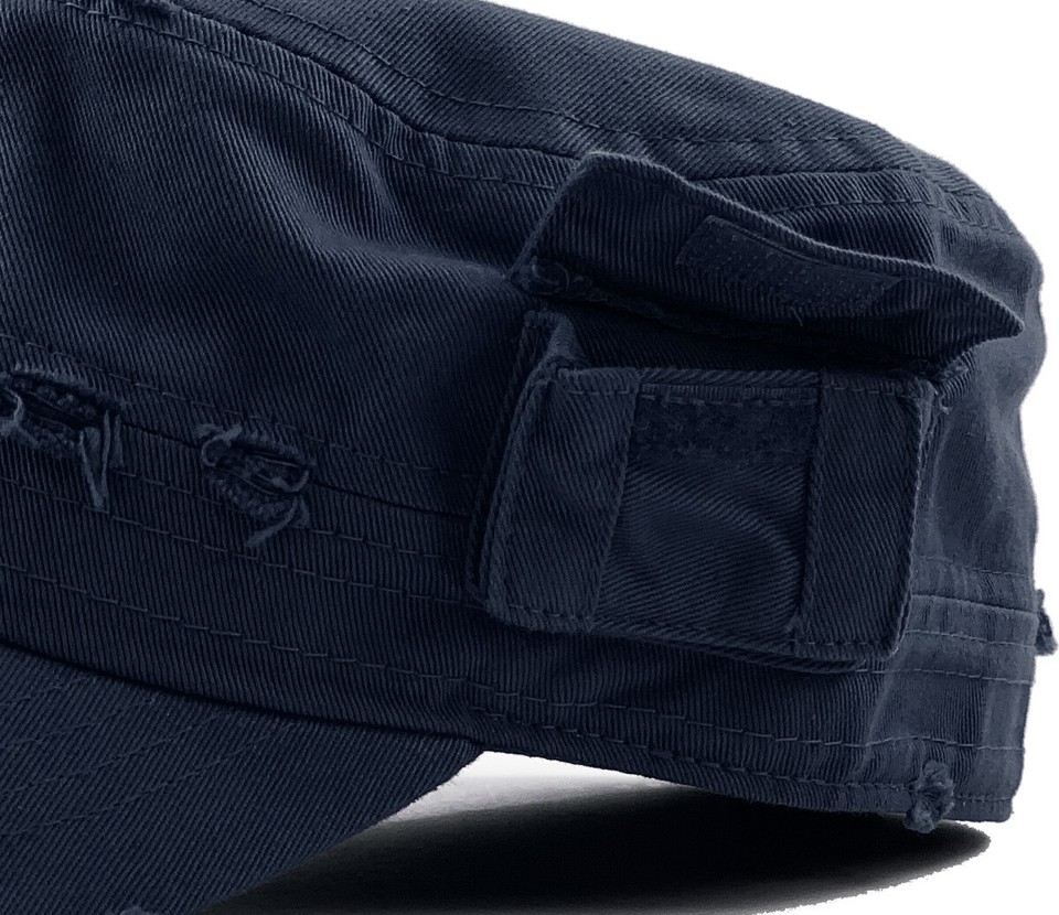 Military Hat Army Cadet Patrol Castro Cap Men Women Golf Driving Summer ...