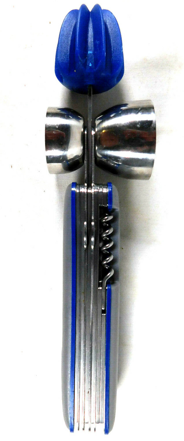 10-in-1 Ultimate Bartending Tool Bar10der Gray Muddler Knife Reamer Stirrer More | eBay