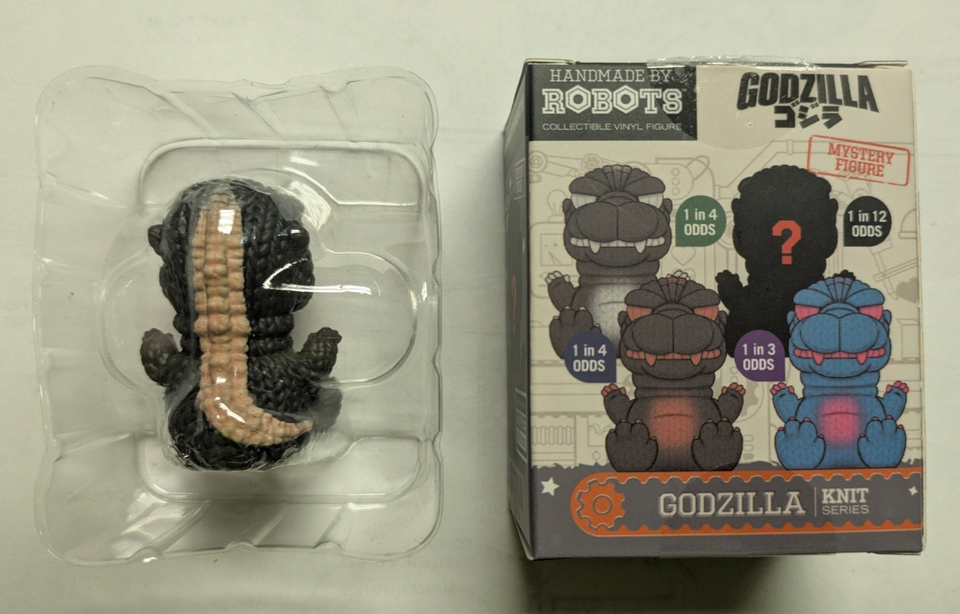 Handmade by Robots Godzilla Micro Vinyl Knit Series Mystery Blind ...