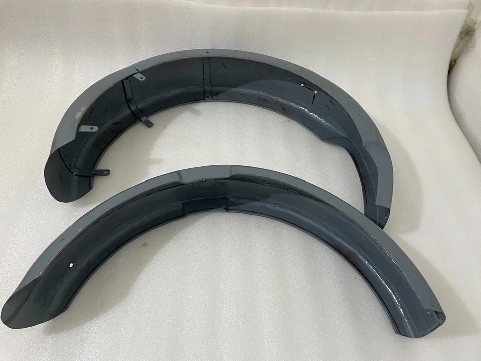 Bsa M20 M21 M33 Raw Front Rear Mudguard Set Steel Primer Coated |Fit ...
