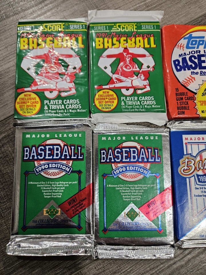 80s Baseball Card Packs Sealed 18 Count | eBay