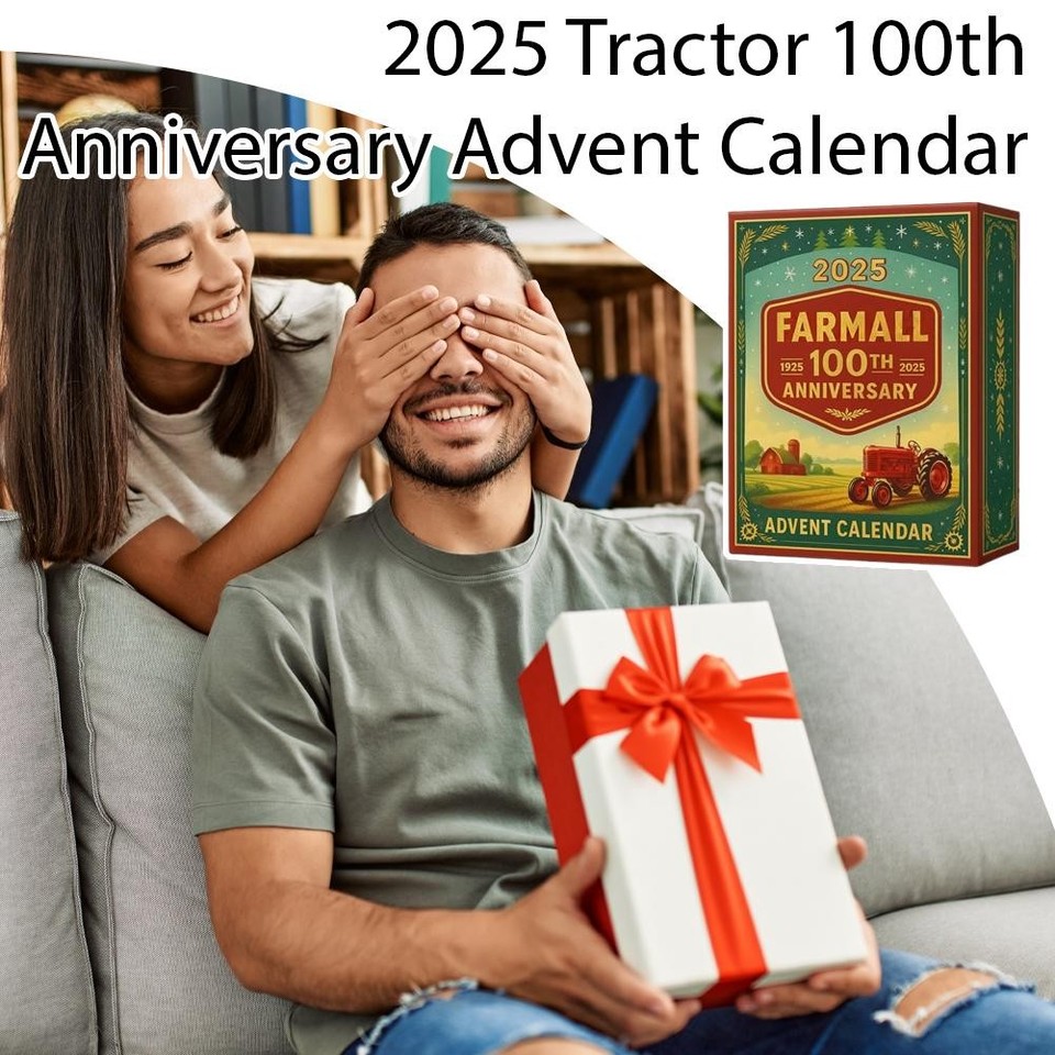 2025 Farmall Tractor 100th Anniversary Advent Calendar | eBay UK