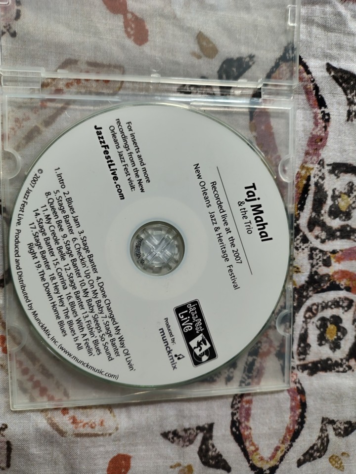 New Orleans Jazz Fest Live CD Job Lot x 14 Taj Mahal Arlo Guthrie Ani ...