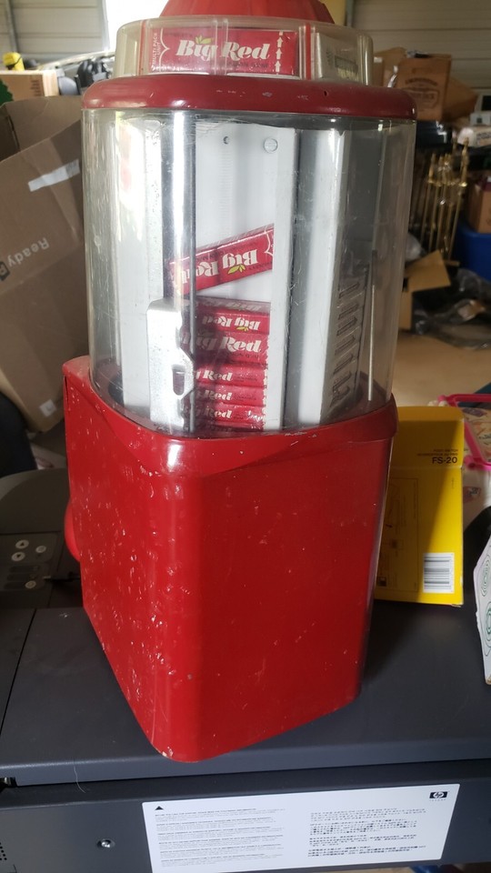 Vtg 1940s? North Western 5 Cent Gum Stick Pack Vending Machine Carousel ...