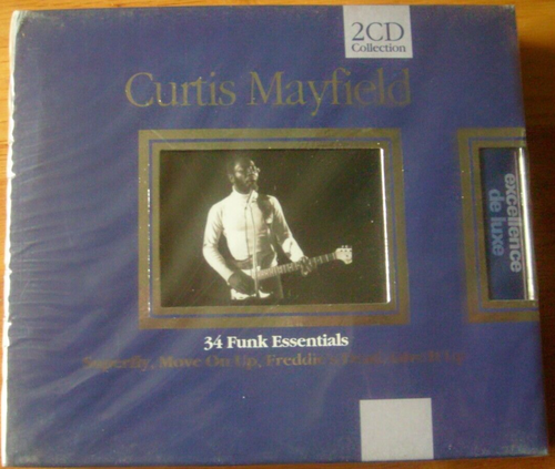 Curtis Mayfield 34 Funk Essentials Coffret 2 CD 34 Titres Neuf sous ...