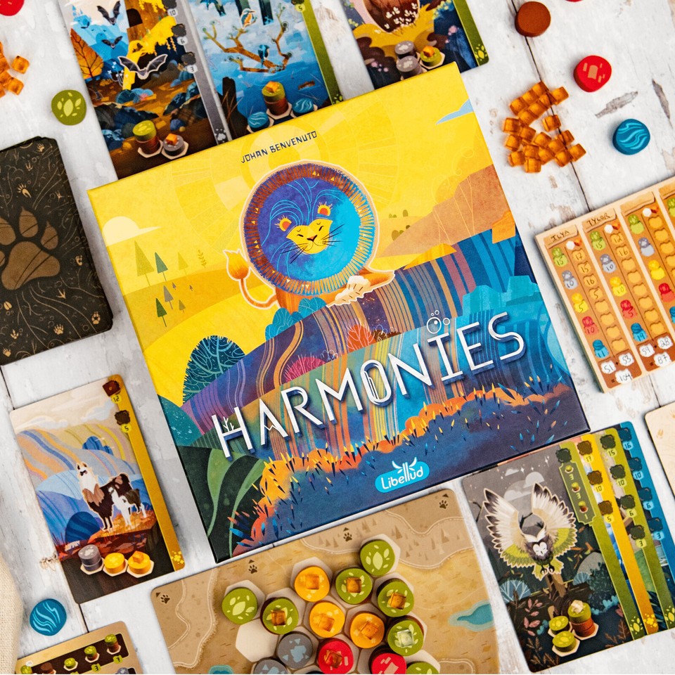 Harmonies Board Game - Create Oneiric Landscapes! Strategic & Poetic ...