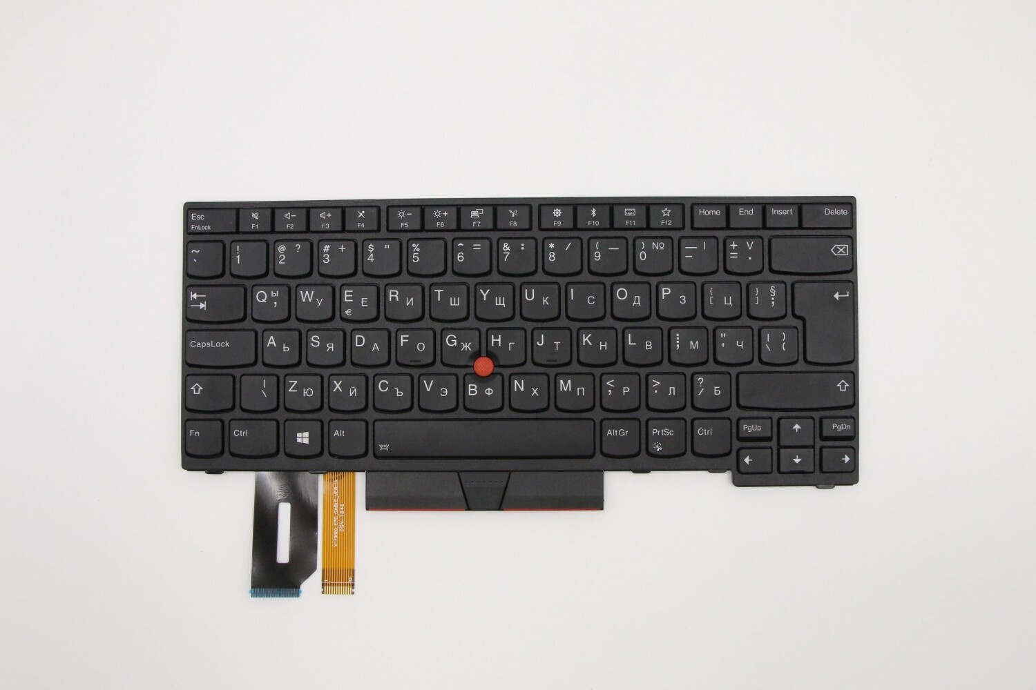 Original 01YP527 Lenovo Thinkpad Keyboard Bulgarian Backlight E480 ...