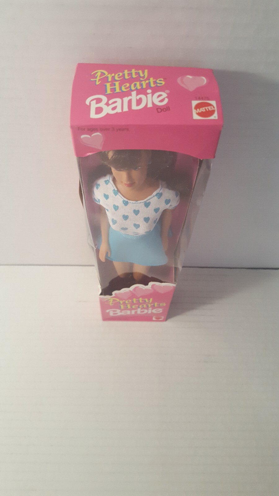 Mattel 1995 Pretty Hearts Brunette Barbie Doll 14475 NRFB | eBay