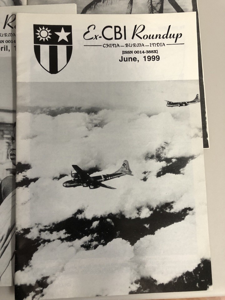 WW II EX-CBI ROUNDUP MAGAZINE, CHINA, BURMA, INDIA, LOT OF 15, 1998 ...