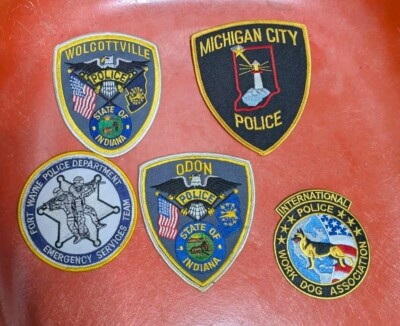 Lot Of 5 Police Patches | eBay