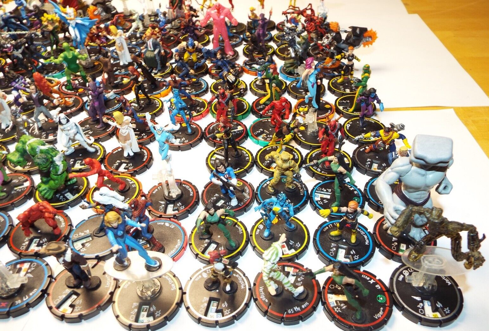 Lot of 174 WizKids Marvel Superhero Heroclix Miniatures | eBay
