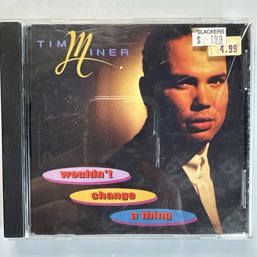 Tim Miner Wouldn't Change A Thing CD Promo Single | eBay