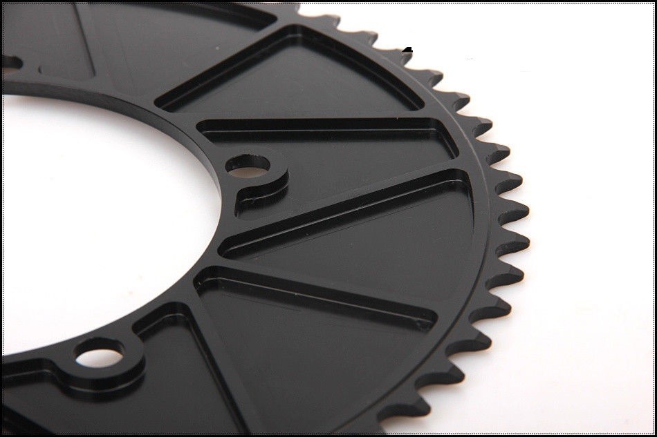 BCD130 Fixed Gear Chainring 1/8" Width Chain 51T 53T 60T For Track Bike ...