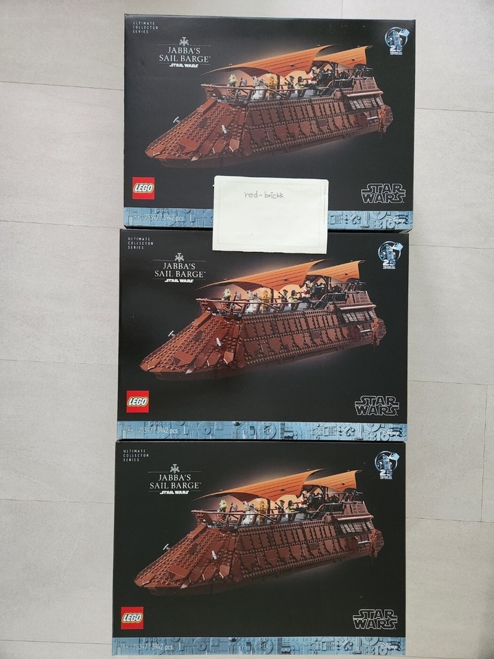 Lego Star Wars Jabba's Sail Barge 75397 Minifigure Gamorrean Guard ...