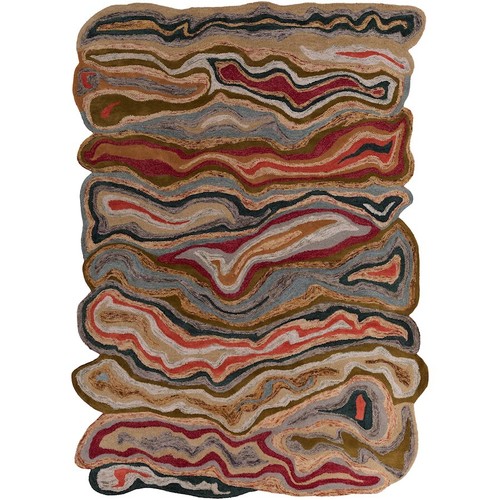 Surya GYP-202 Gypsy Area Rug, 3'3' x 5'3', Dark Red/Black 764262804133 ...