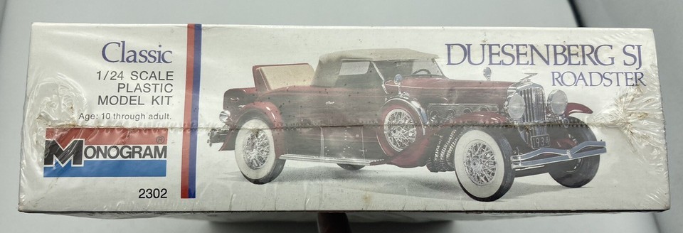 VTG (1979) 1934 Duesenberg SJ Roadster MONOGRAM 2302 1:24 Luxury Car ...