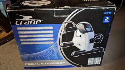 Crane Pedal Exerciser Portable Foot Cycle Sitting LCD Display Exerciser ...