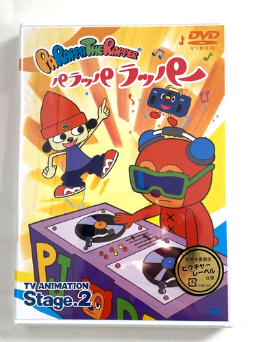 PARAPPA THE RAPPER TV ANIMATION Stage.2 DVD NEW Episode 5-8 Rodney ...
