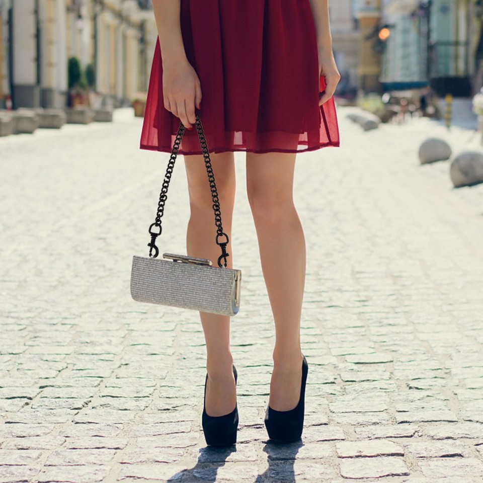 1Pc Decorative Bag Chain Metal Bag Chain Adornment Matte Bag Chain ...