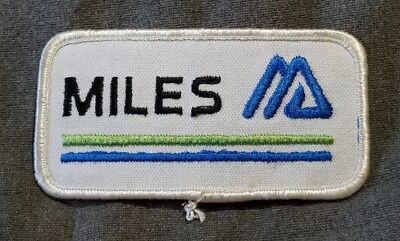 LMH Patch MILES LABORATORIES Lab Medical Health Care Bayer AG Blue ...