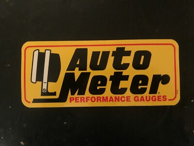 Auto Meter Performance Gauges decal sticker NASCAR ARCA NHRA racing ...